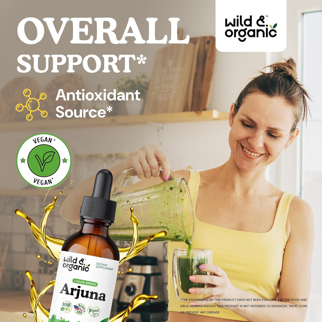 Natural Arjuna tincture for wellness