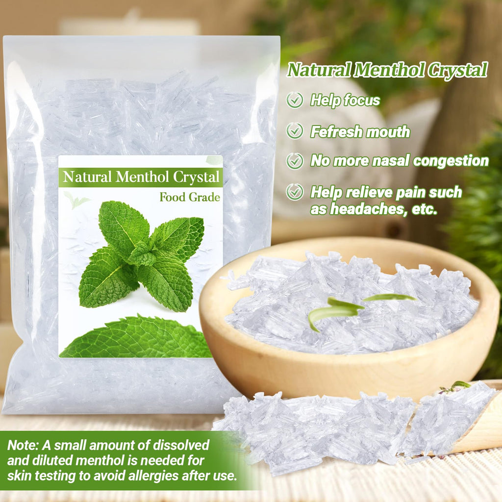 natural aromatherapy menthol crystals