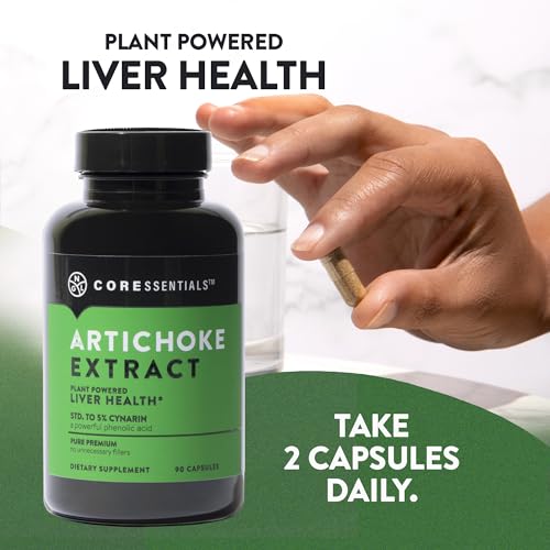 Natural artichoke extract capsules