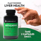 Natural artichoke extract capsules