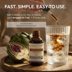 Natural artichoke extract for liver support