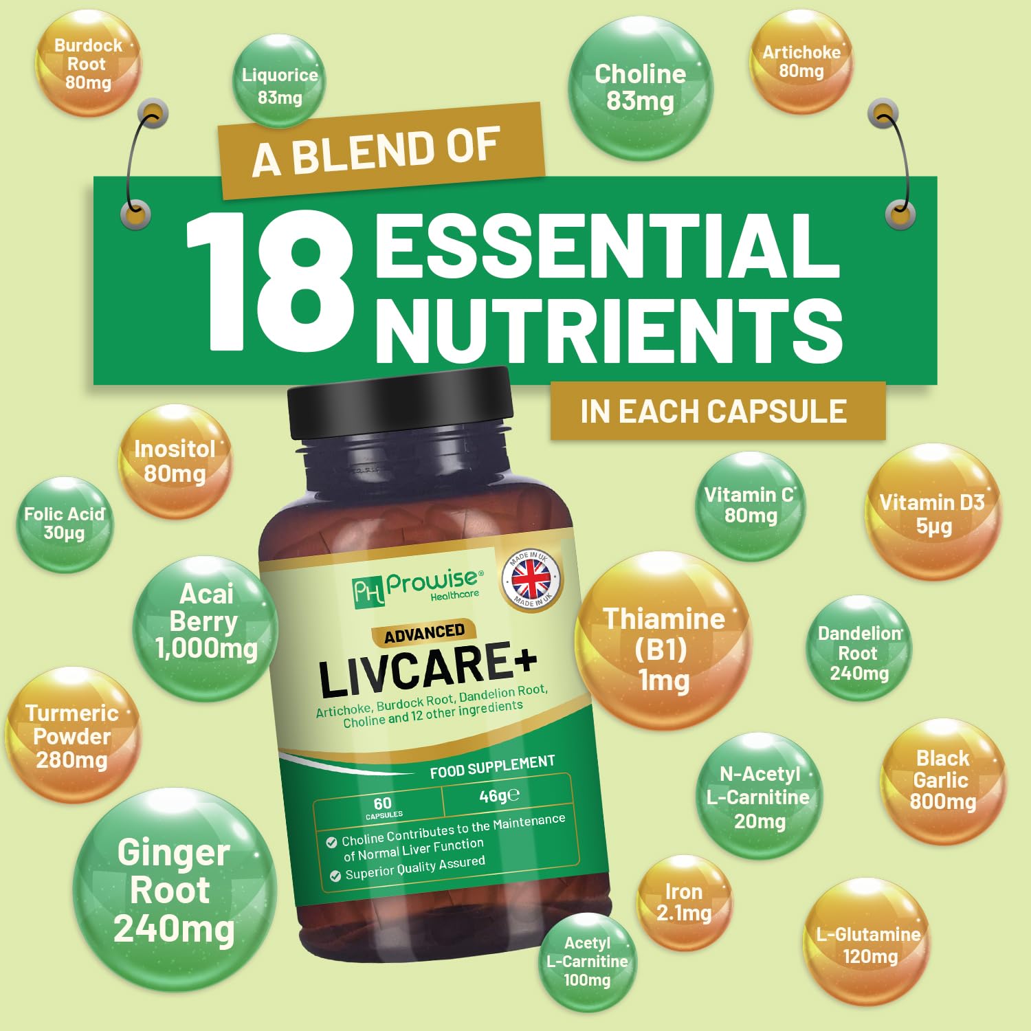 Natural artichoke extract for vitality
