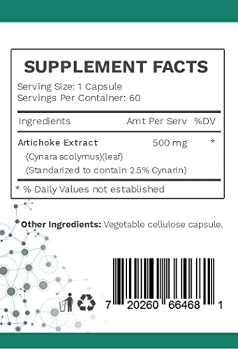 natural artichoke supplement for metabolism