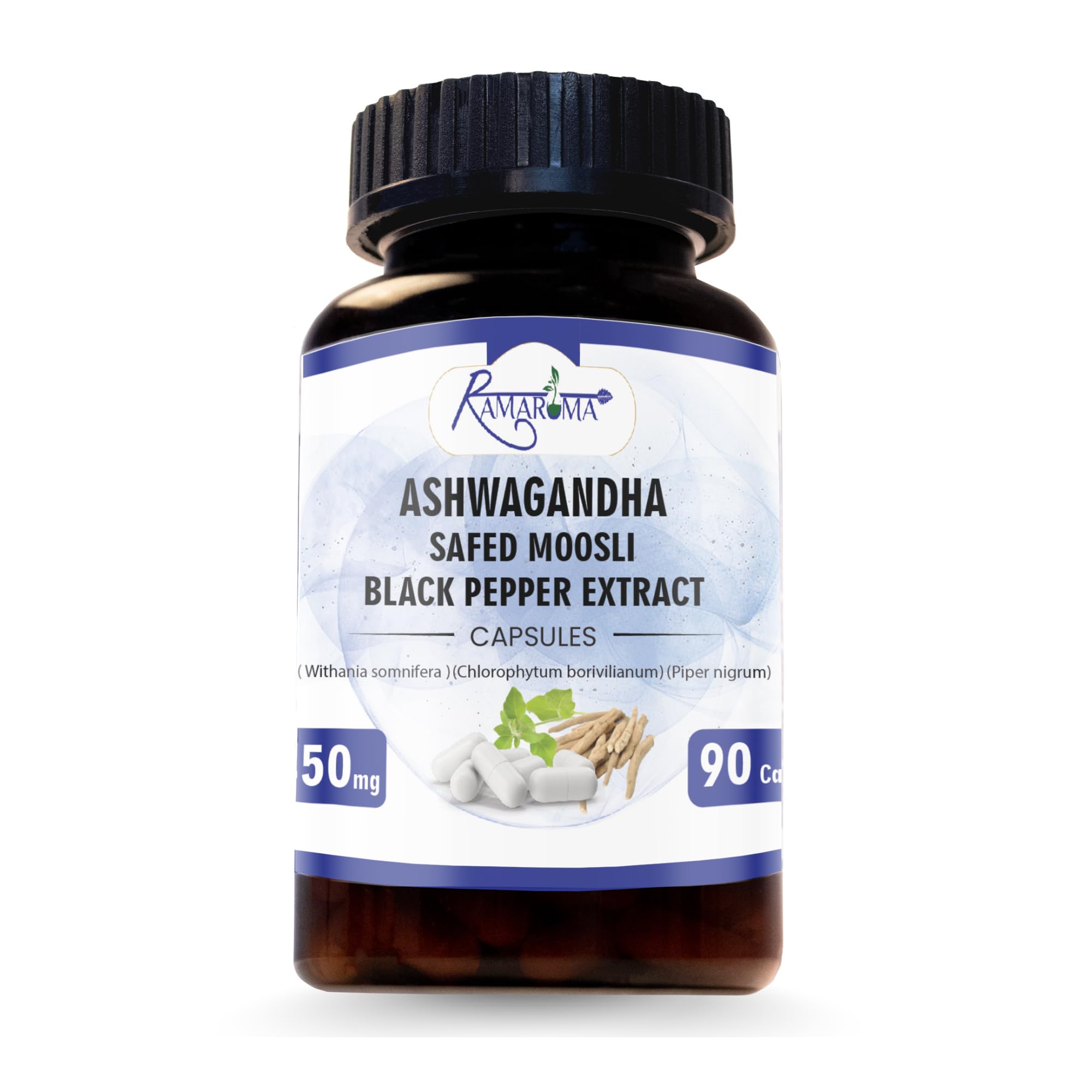 natural ashwagandha capsules for stress relief