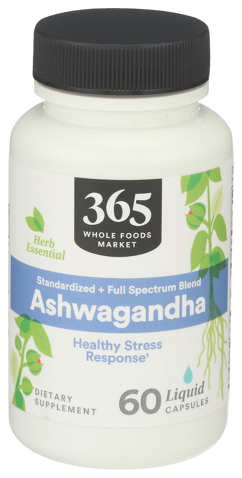 natural ashwagandha capsules for stress relief