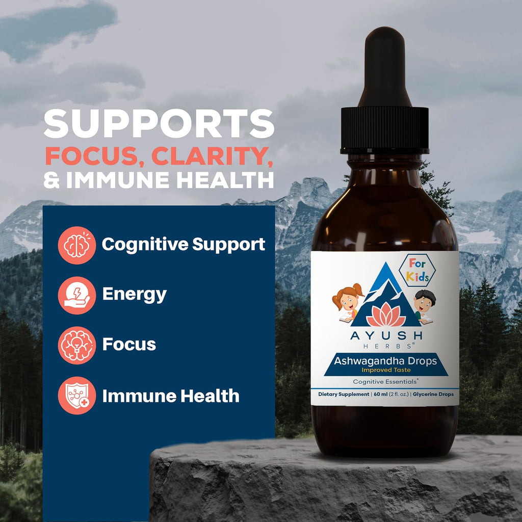 Natural ashwagandha drops for better sleep