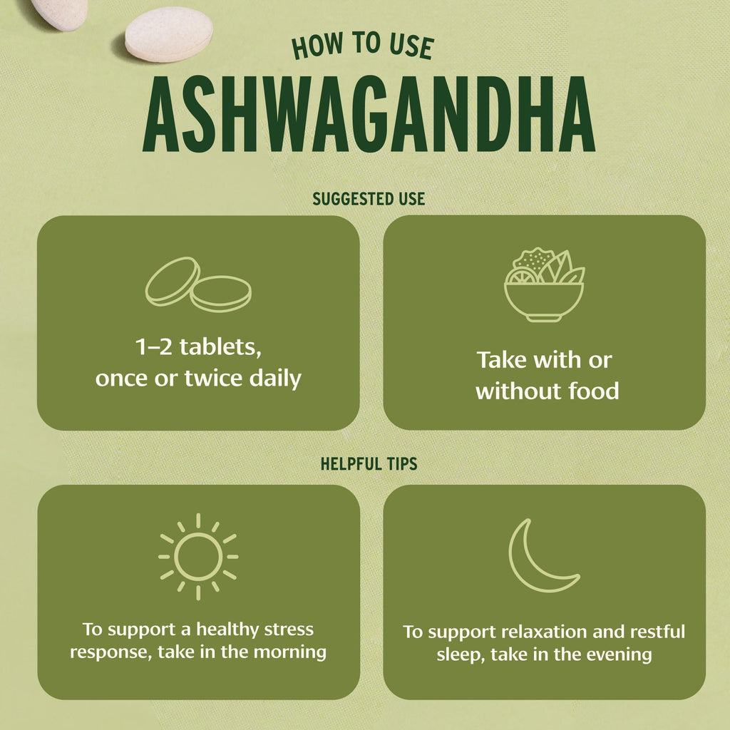 Natural ashwagandha for anxiety management