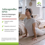 Natural ashwagandha for better sleep support