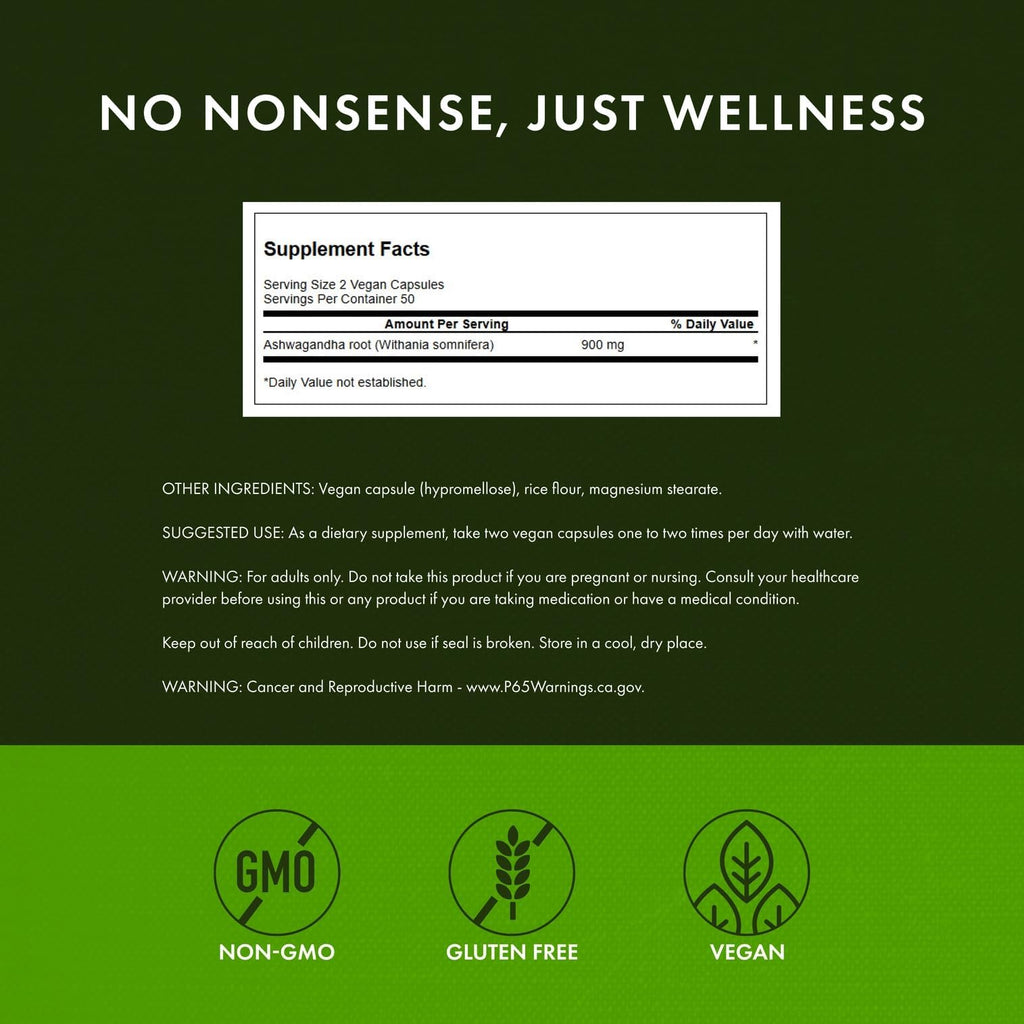 Natural ashwagandha for better sleep