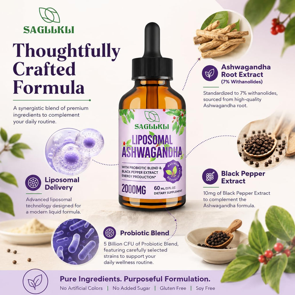 Natural ashwagandha for enhanced wellness