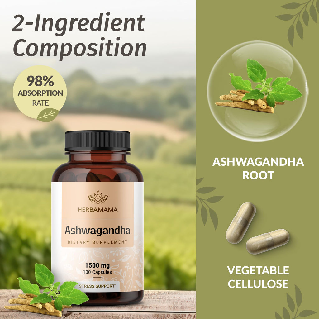 natural ashwagandha for improved mood