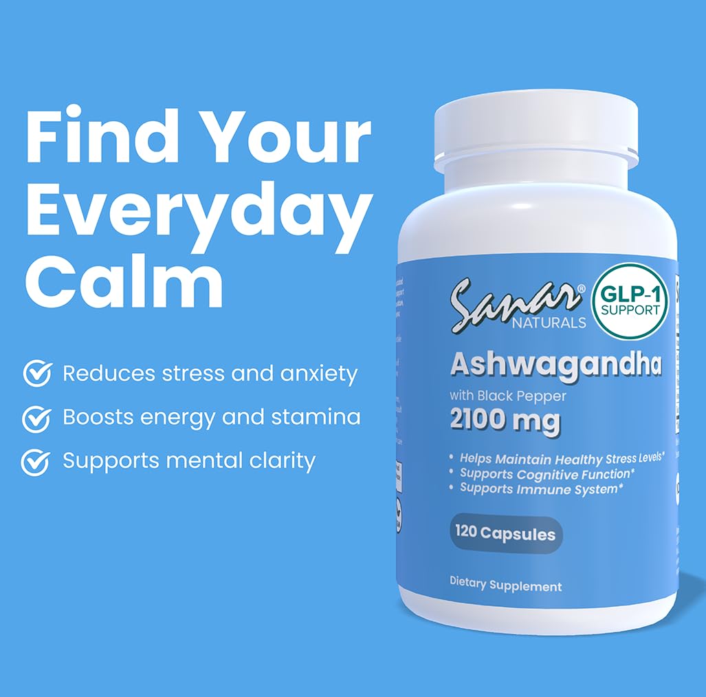 Natural ashwagandha for improved mood