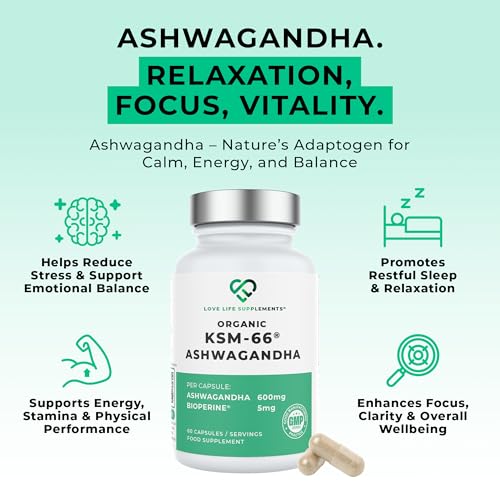 natural ashwagandha for improved sleep quality