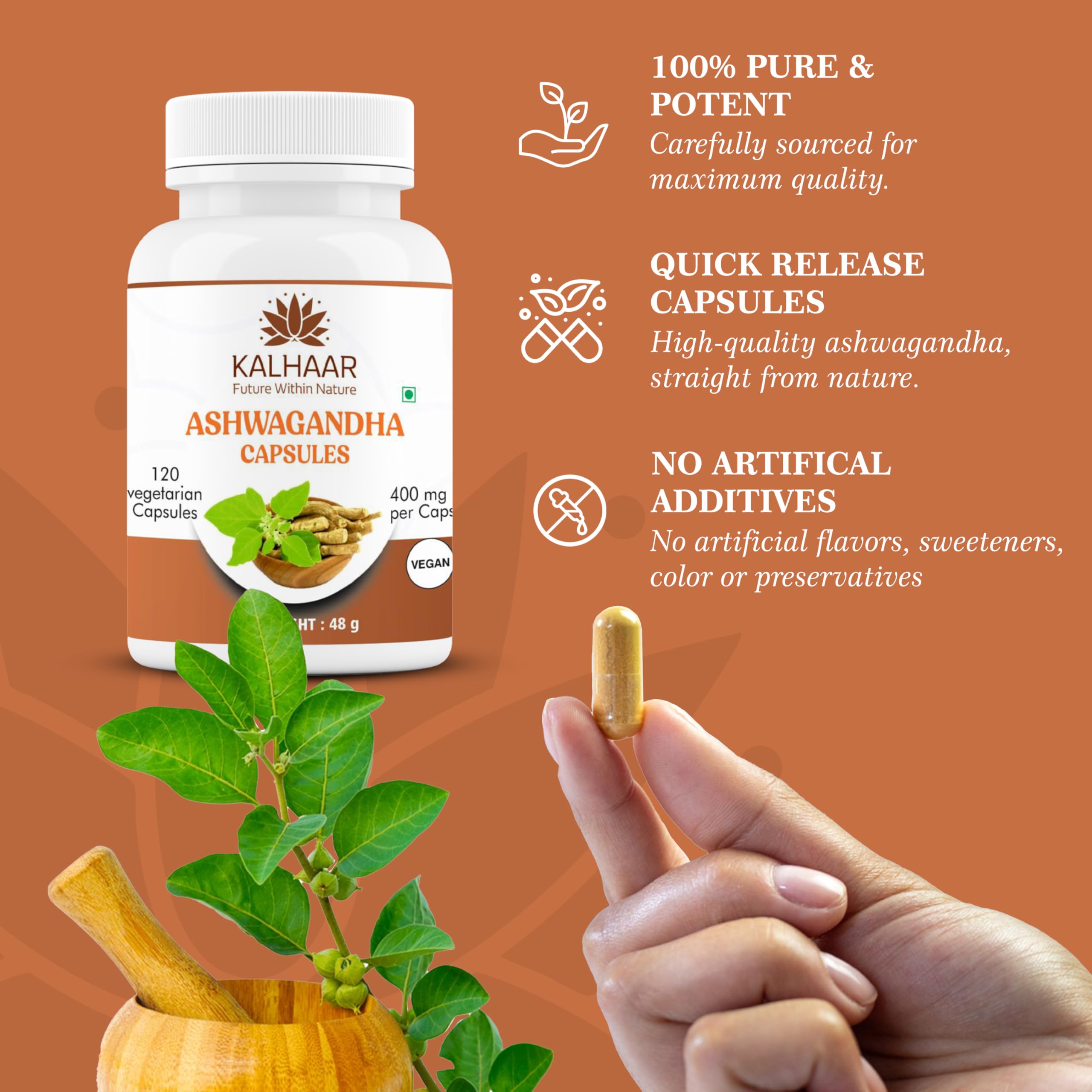 natural ashwagandha for mood balance