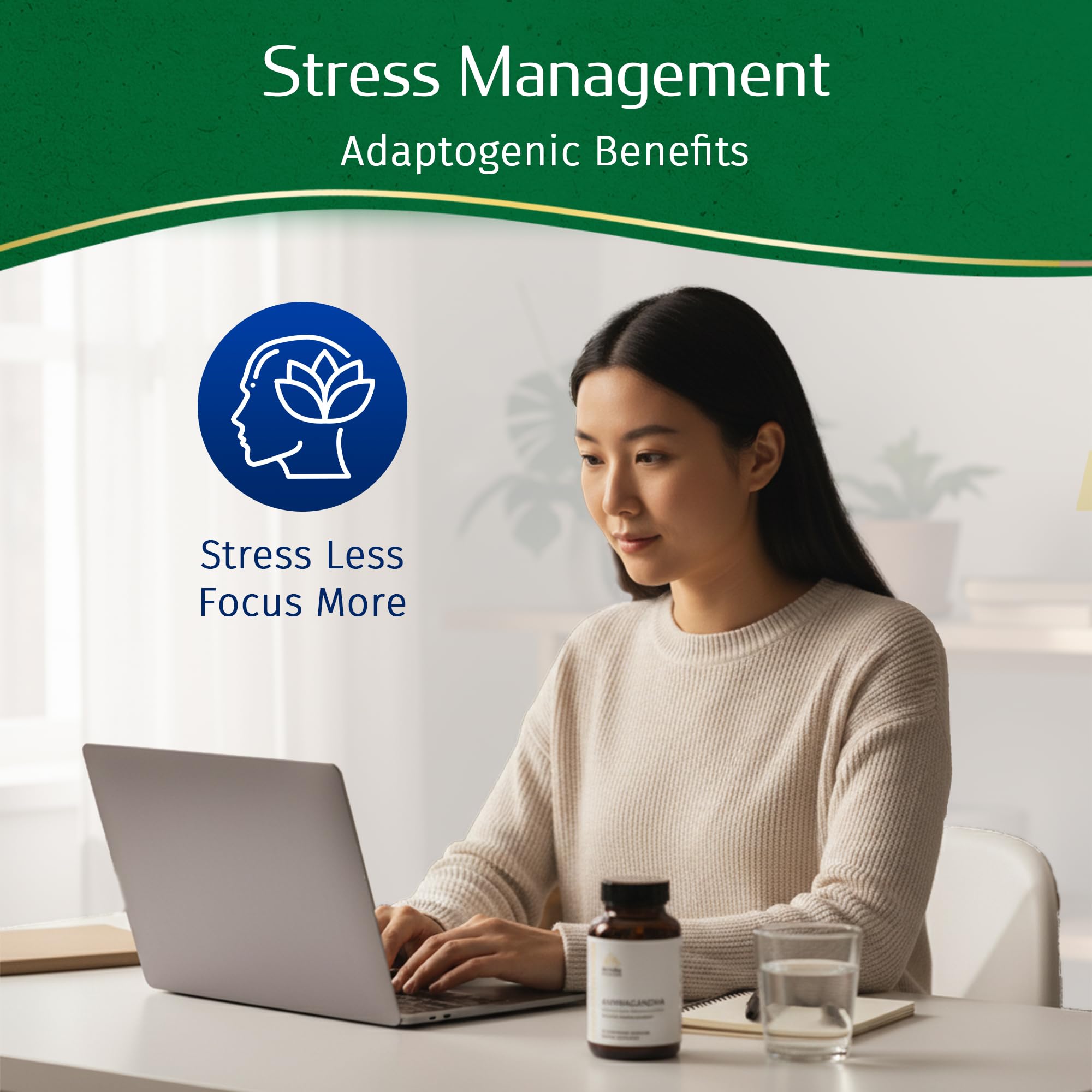 natural ashwagandha for overall wellness