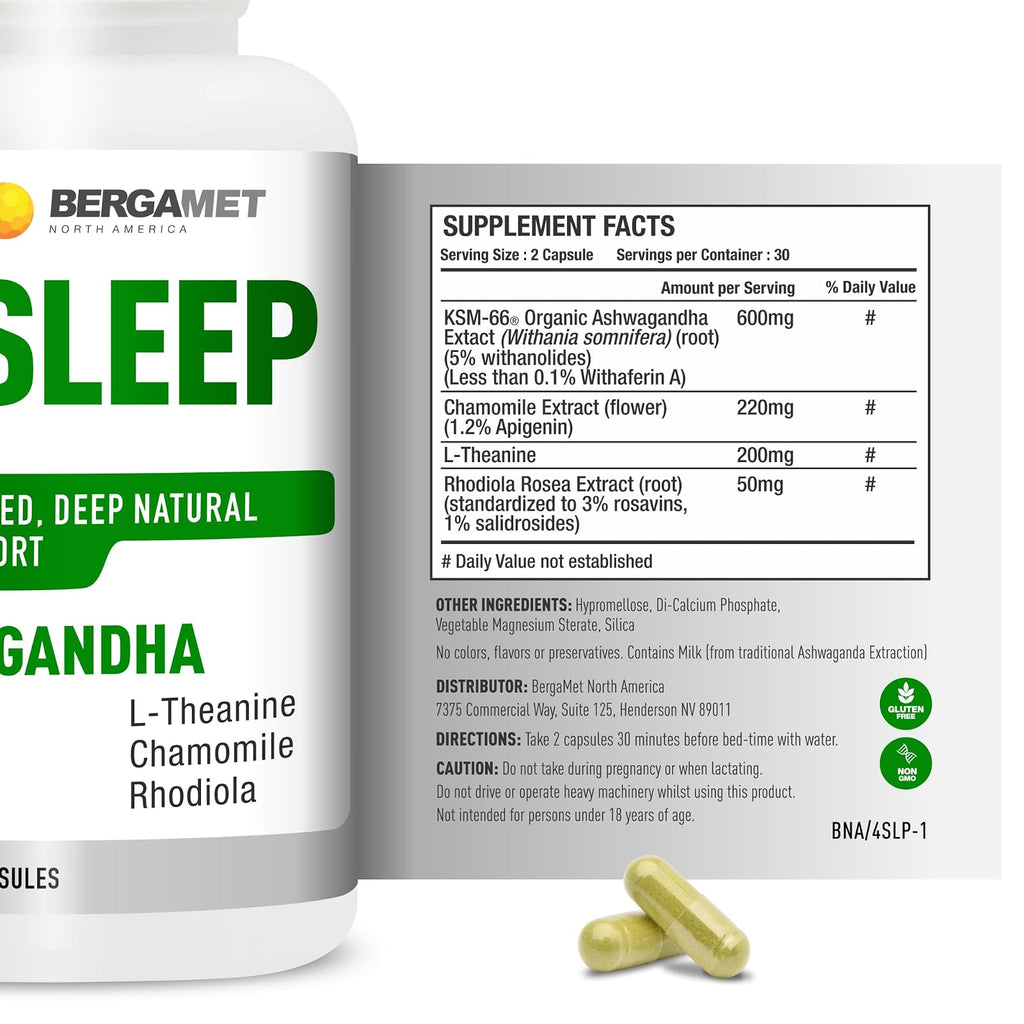 natural ashwagandha for restful sleep