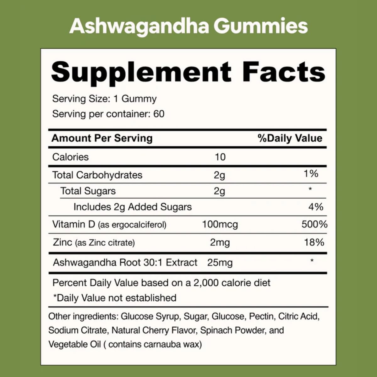Natural ashwagandha gummies for anxiety management