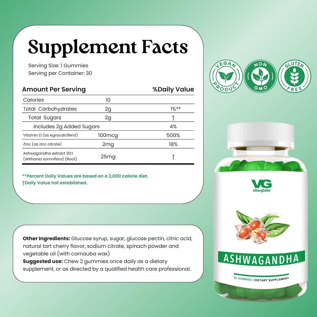 natural ashwagandha gummies for better sleep