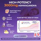 Natural ashwagandha gummies for mood support