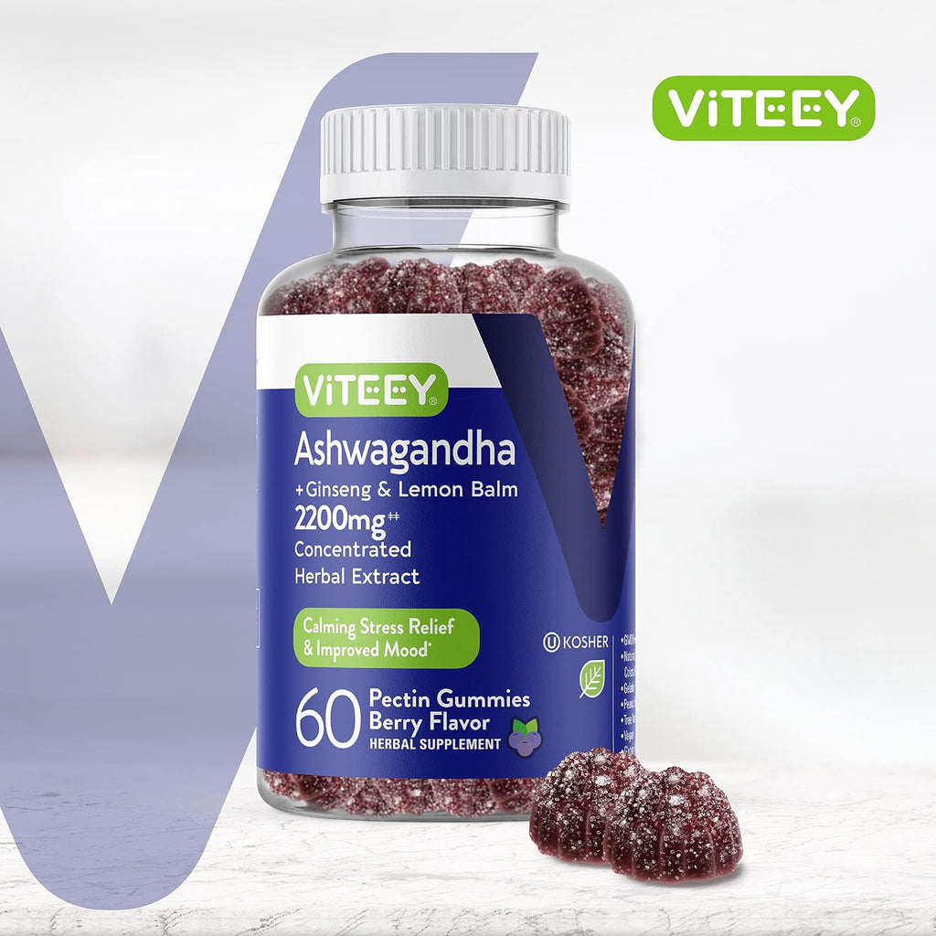 Natural ashwagandha gummies for relaxation