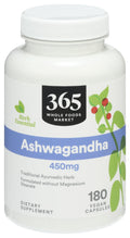 natural ashwagandha herbal supplement
