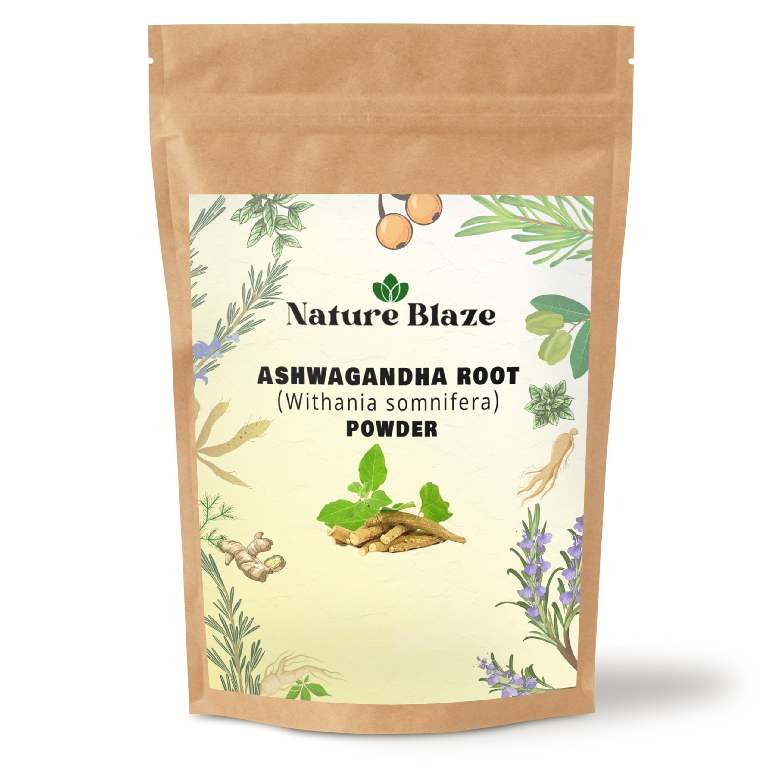 natural ashwagandha powder for stress relief