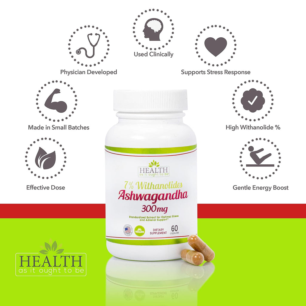 Natural ashwagandha supplement for better sleep