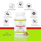 Natural ashwagandha supplement for better sleep