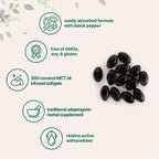 Natural ashwagandha supplement for better sleep