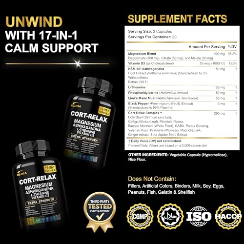 natural ashwagandha supplement for calmness