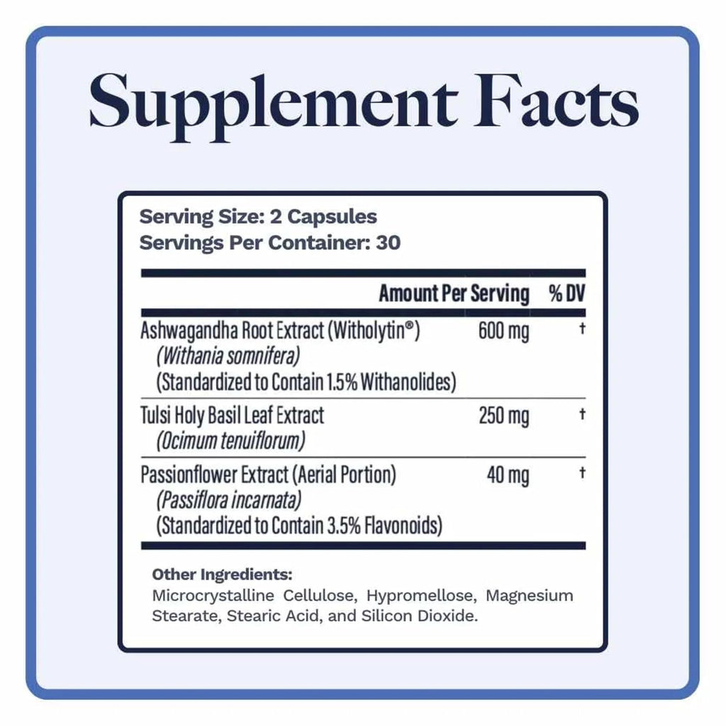 Natural ashwagandha supplement for daily wellness