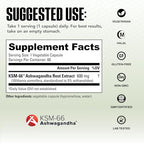 Natural ashwagandha supplement for relaxation