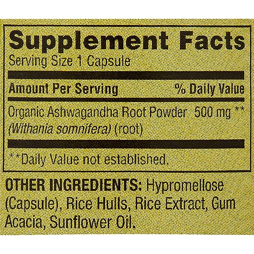natural ashwagandha supplement for stress relief
