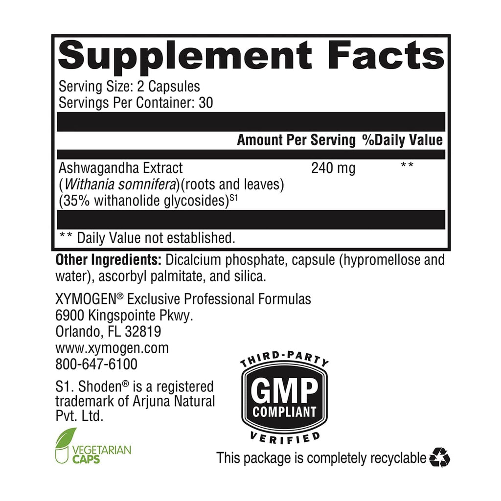 natural ashwagandha supplement for wellness