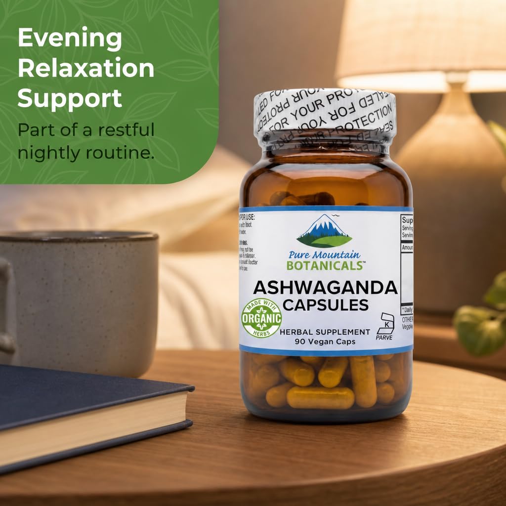 Natural ashwagandha supplement for wellness