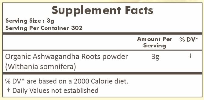 natural ashwagandha supplement for wellness