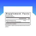 Natural ashwagandha supplement for wellness