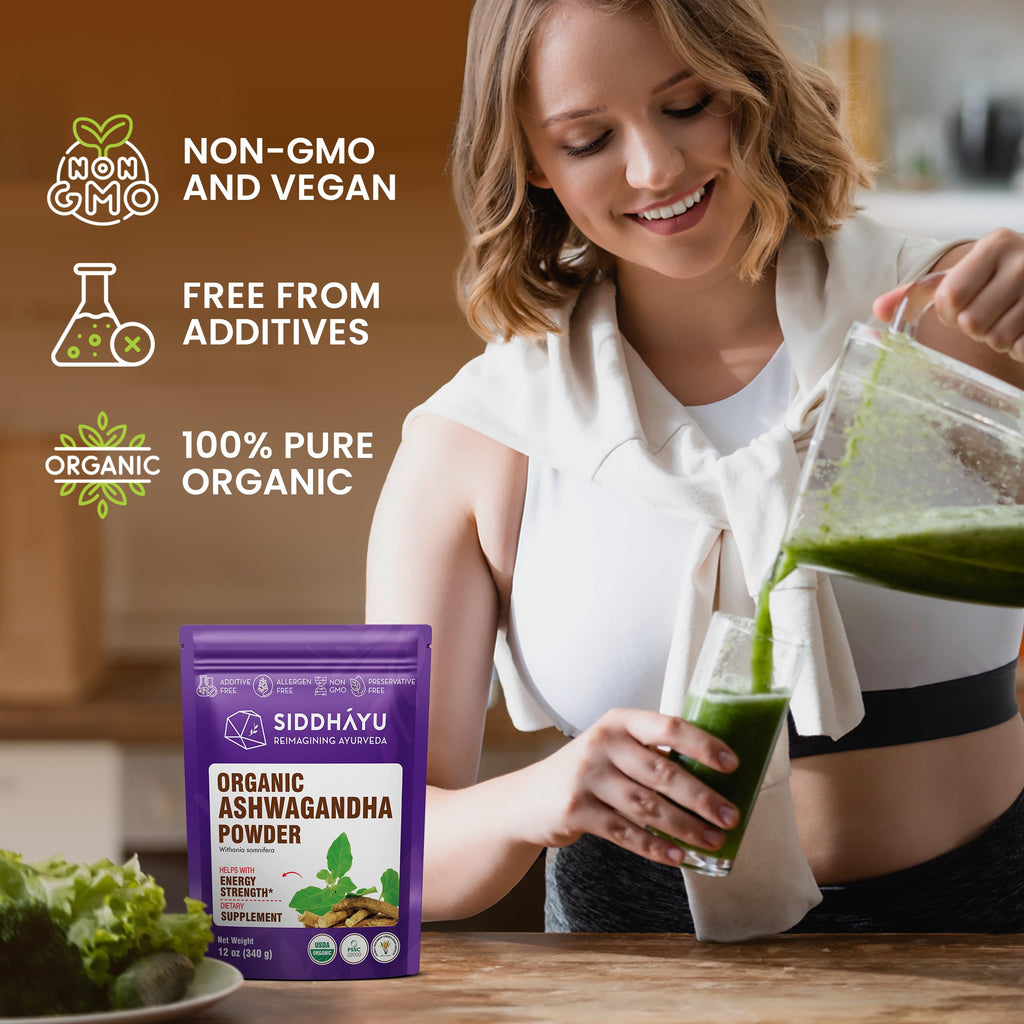 Natural ashwagandha supplement for wellness