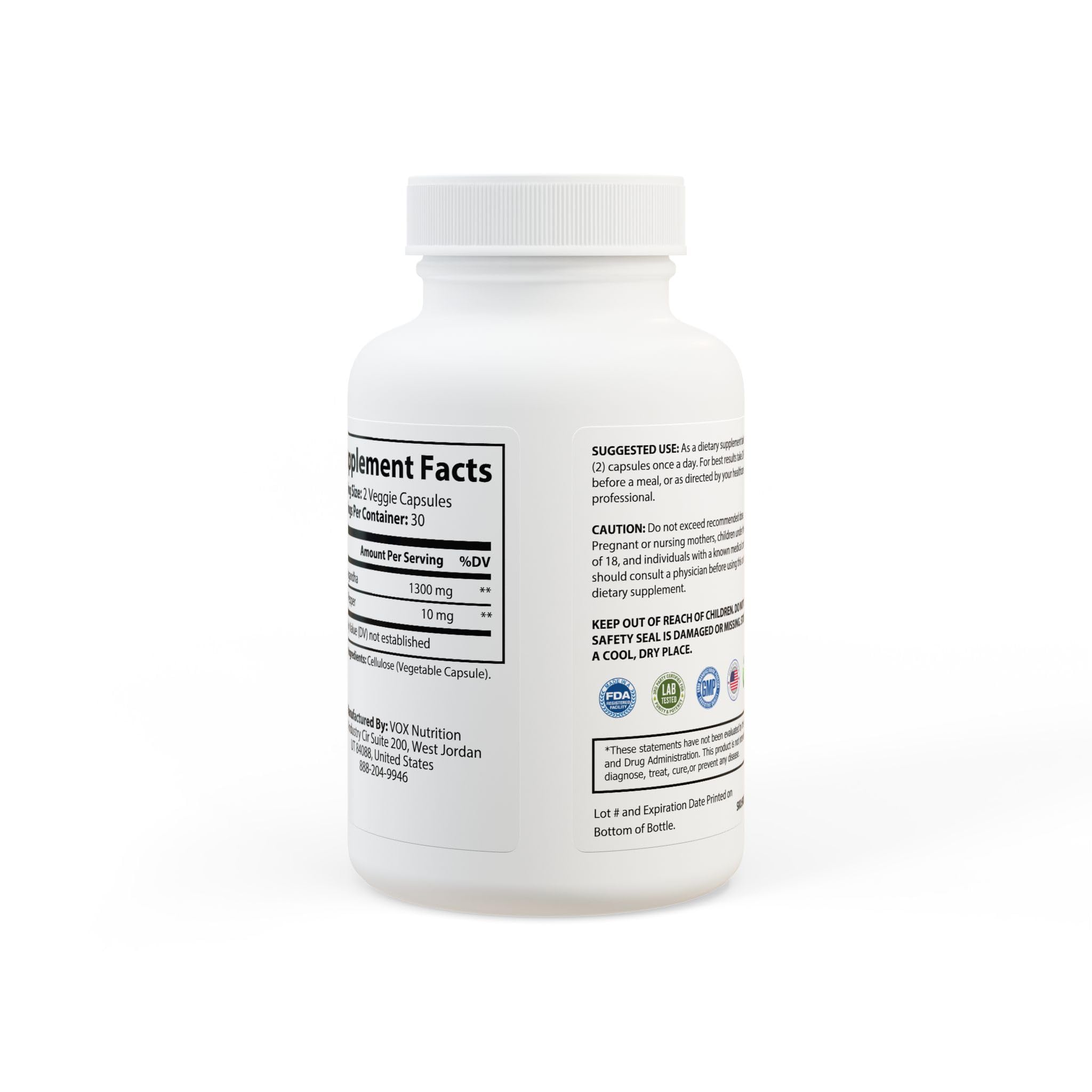 natural ashwagandha supplement for wellness