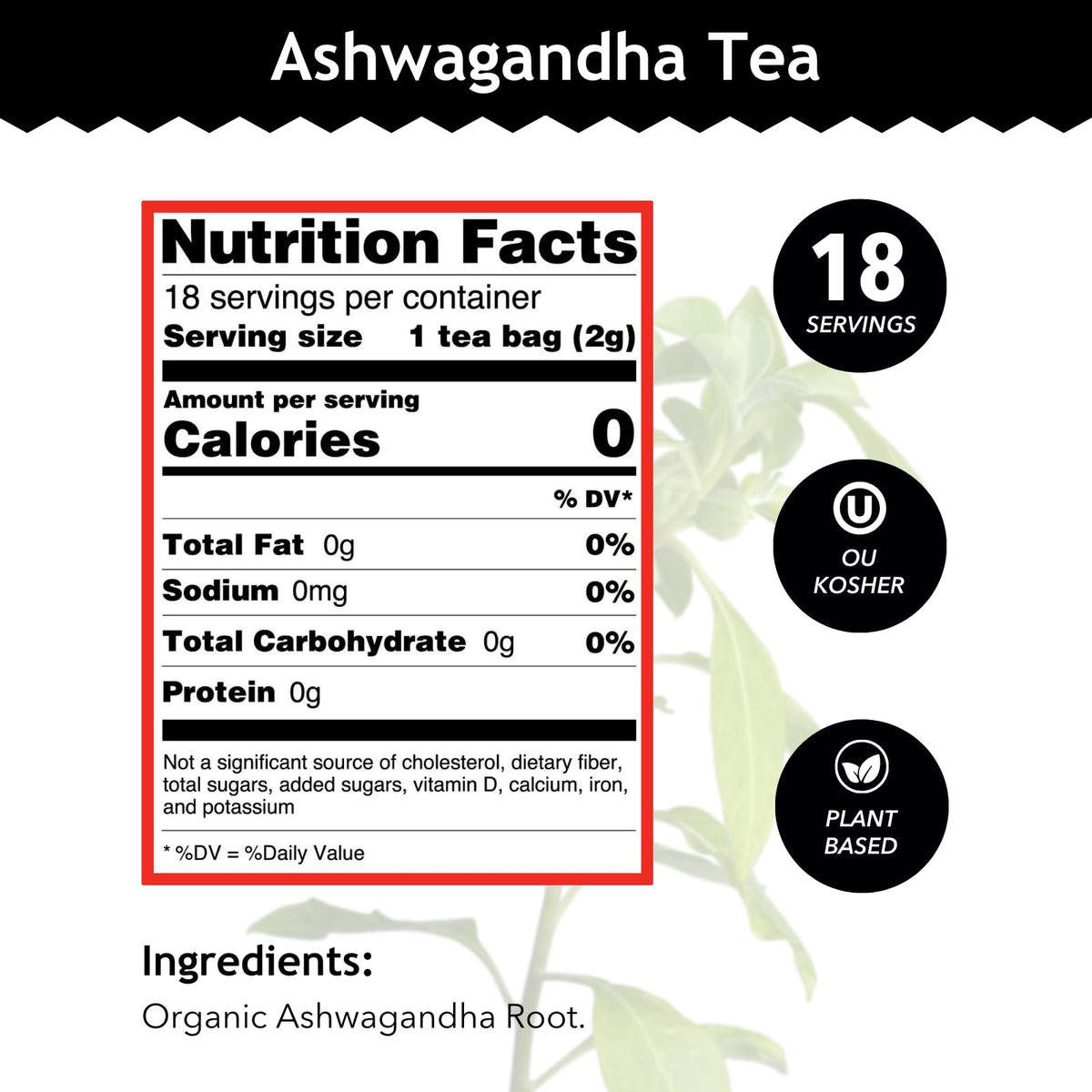 natural ashwagandha tea benefits