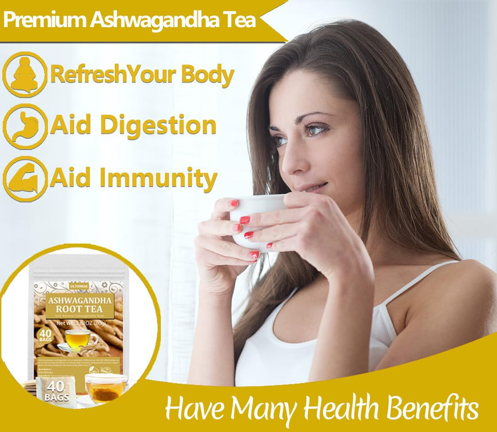 natural ashwagandha tea for wellness