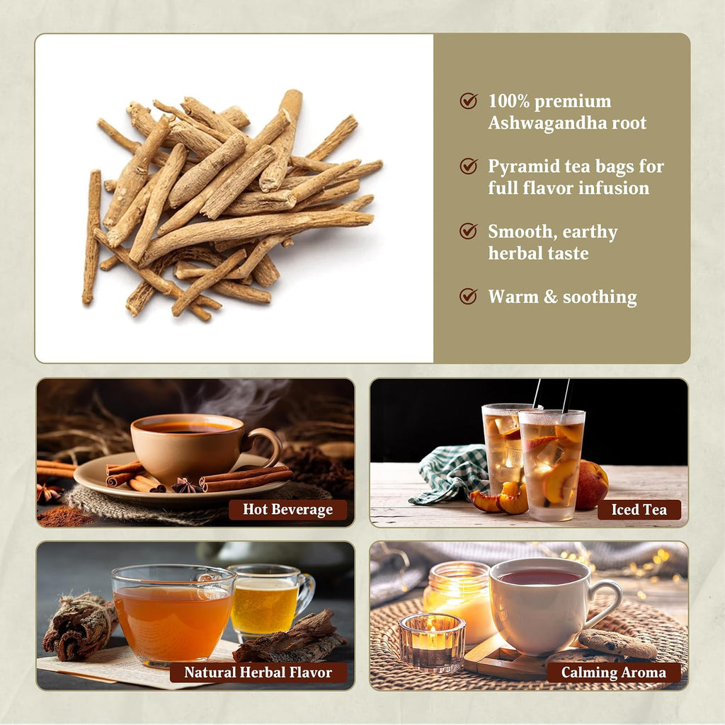 natural ashwagandha wellness drink