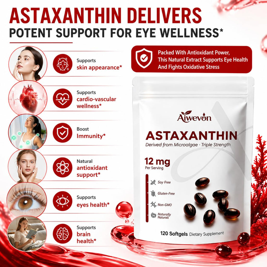natural astaxanthin for antioxidant support