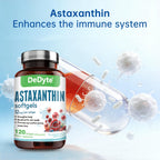Natural Astaxanthin for energy enhancement