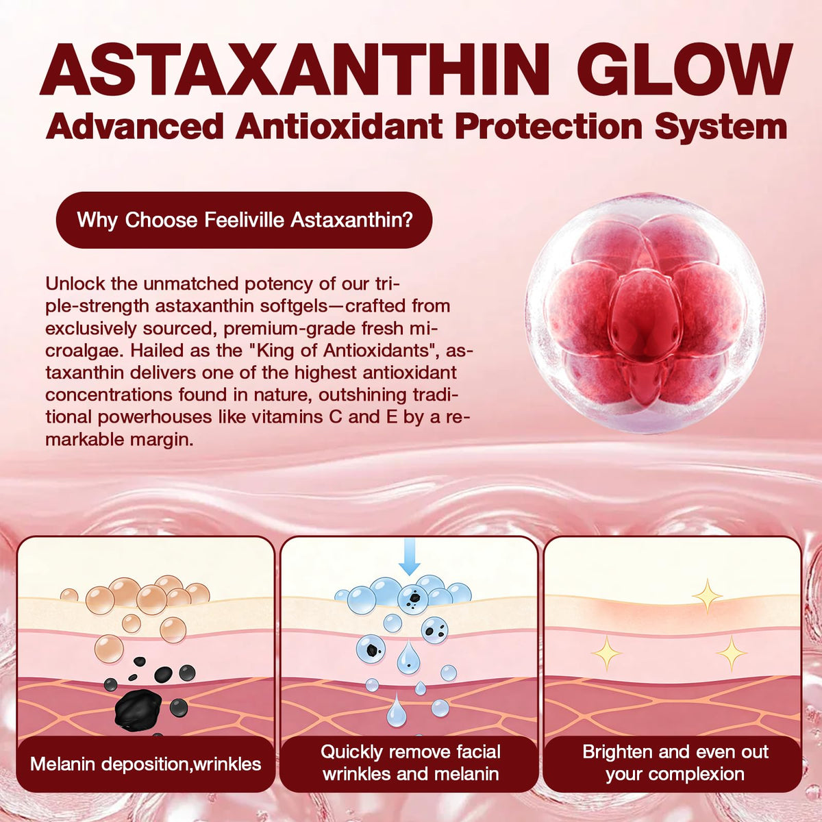 Natural Astaxanthin for eye health