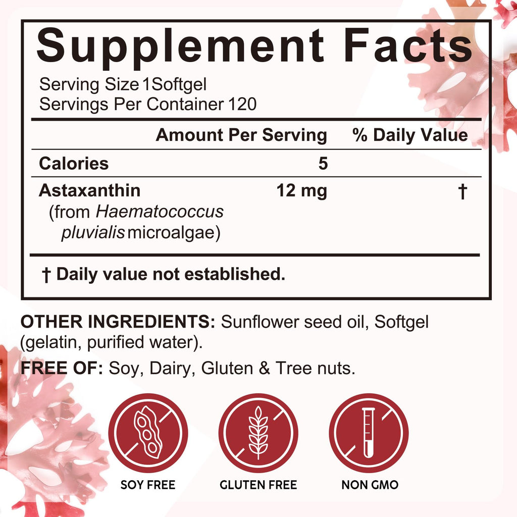 Natural Astaxanthin for eye support