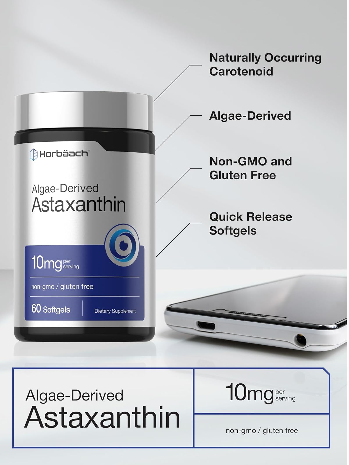 Natural Astaxanthin for eye support