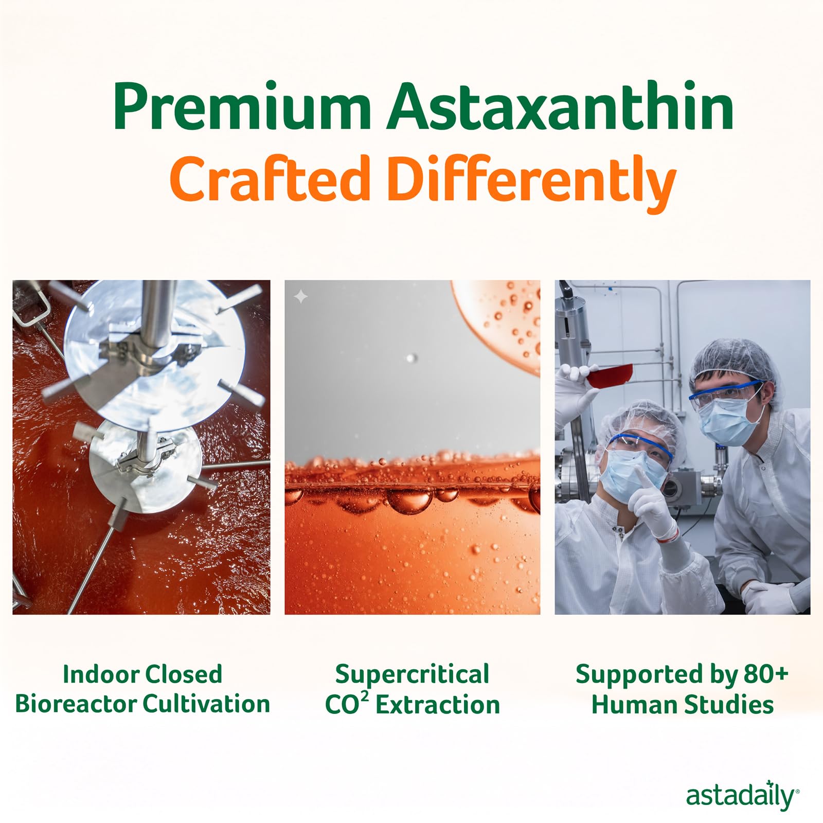 Natural Astaxanthin for eye support