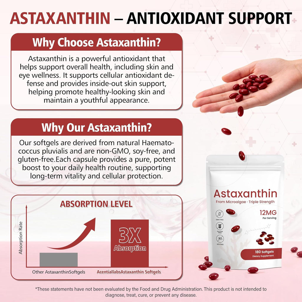 Natural Astaxanthin for immune boost