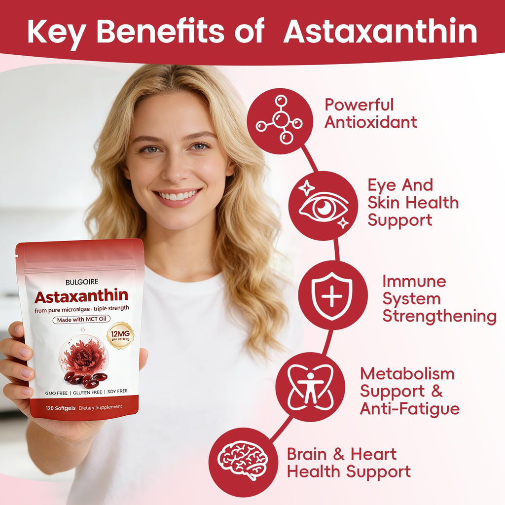 Natural astaxanthin for immune boost